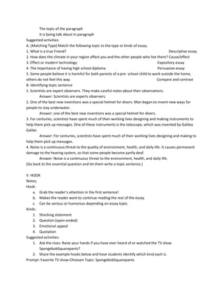 Module in essay | DOCX