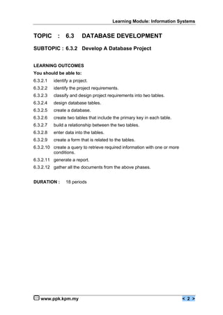 Module info systems | PDF