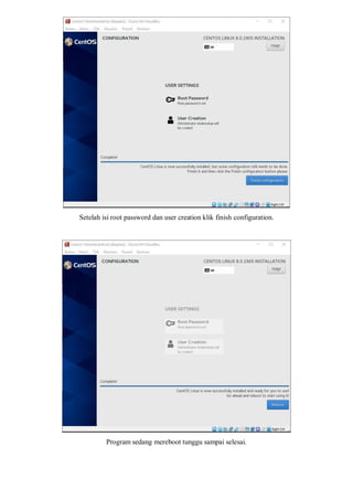 Module Installation CentOS 8 with Virtualbox | PDF