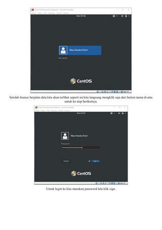 Module Installation CentOS 8 with Virtualbox | PDF