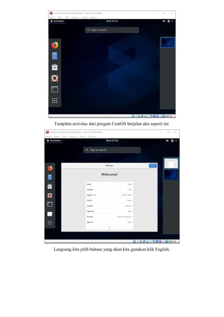 Module Installation CentOS 8 with Virtualbox | PDF