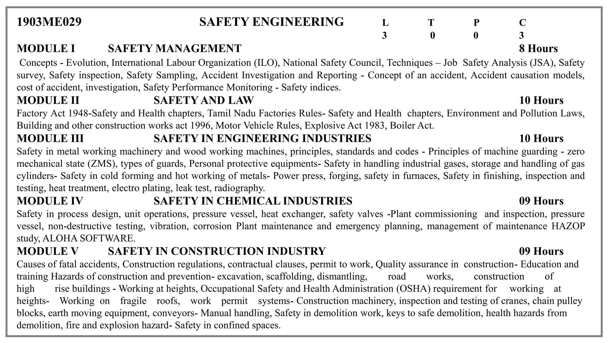 MODULE I SAFETY MANAGEMENT MATERIAL.pdfdv | PDF