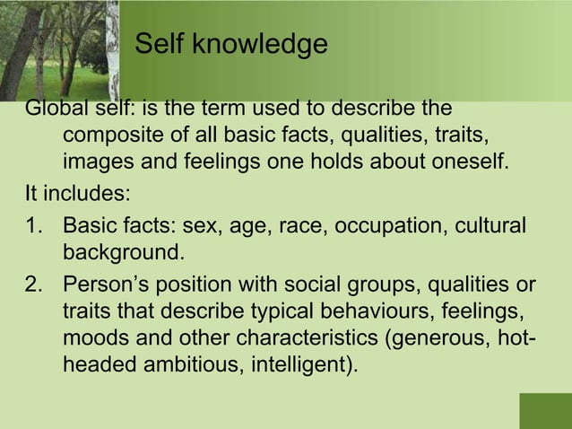 Module I Understanding Self is the PPT . | PPTX