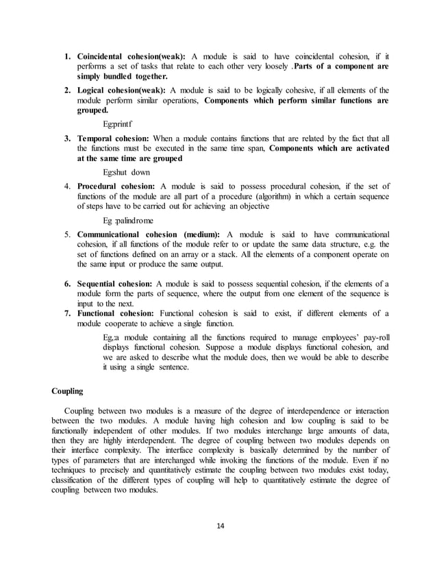 Function Oriented And Object Oriented Designmodularization Techniques Docx