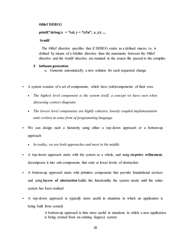 Function Oriented And Object Oriented Designmodularization Techniques Docx