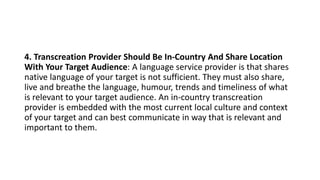 COPYWRITING - TRANSCREATIVITY | PPTX | Business | Business and Finance