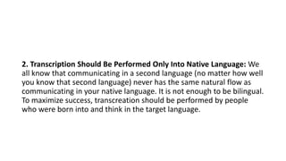 COPYWRITING - TRANSCREATIVITY | PPT