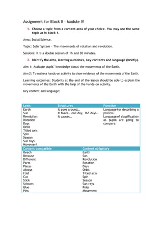 Module iv block 2 | DOCX