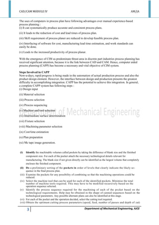 CAPP , JIT, FMS | PDF
