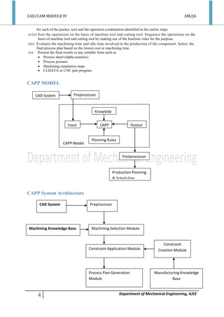CAPP , JIT, FMS | PDF