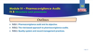 GVP-Module IV Pharmacovigilance Audit | PDF