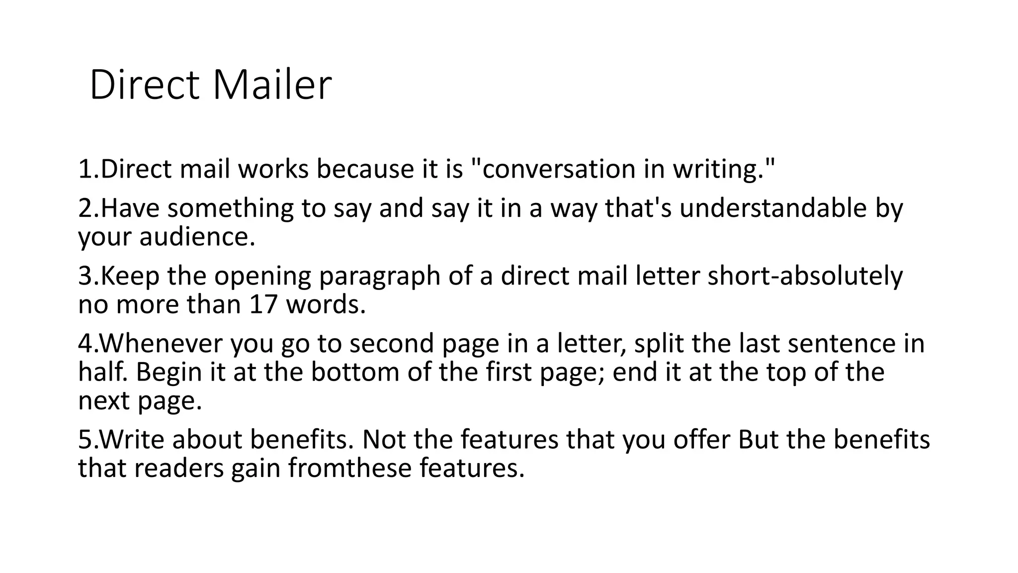 COPY WRITING - How to Write Copy In General | PPTX | Advertising ...