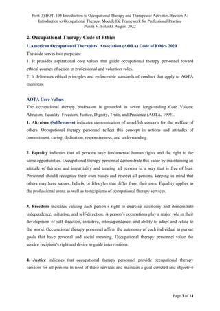 Module IX_Framework for Professional Practice_Punita V. Solanki_August ...