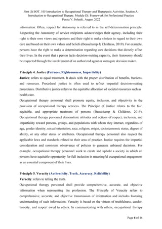 Module IX_Framework for Professional Practice_Punita V. Solanki_August ...