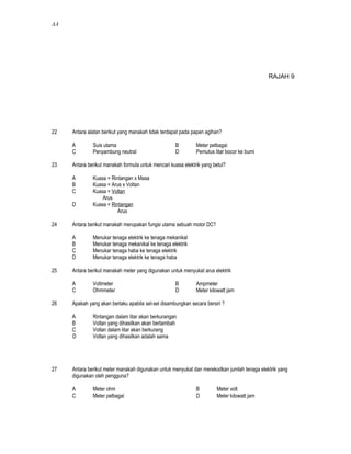 Modul elektrik elektif t1 | DOC