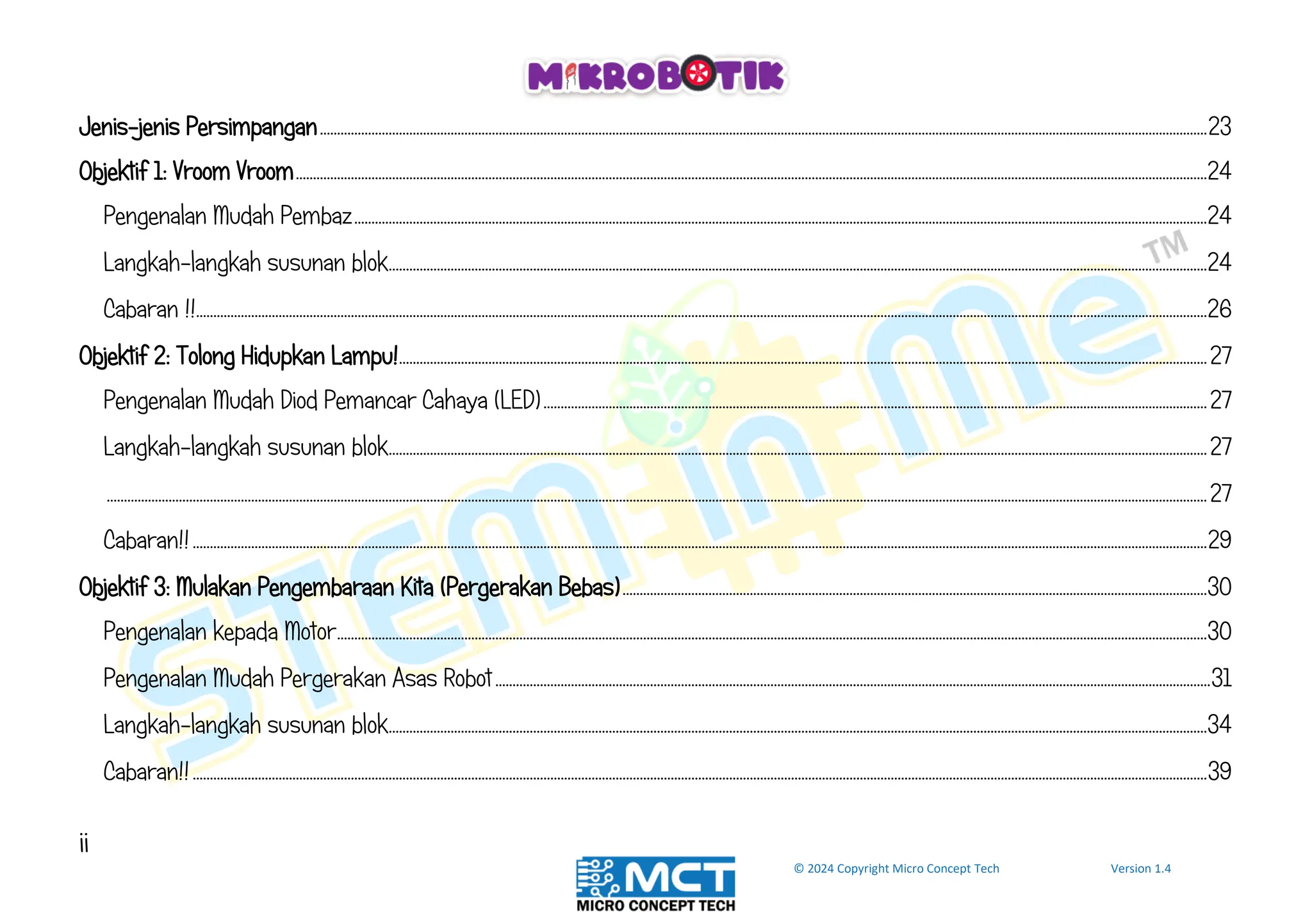 MODUL MIKRO ROBOTIK SEKOLAH RENDAH KPM... | PDF