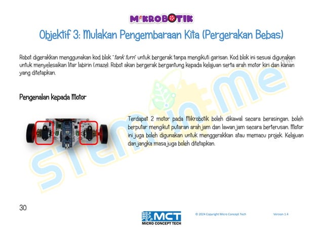 MODUL MIKRO ROBOTIK SEKOLAH RENDAH KPM... | PDF