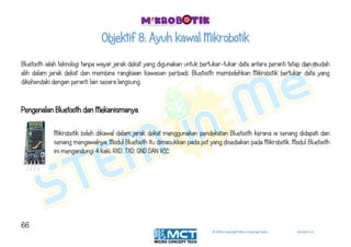 MODUL MIKRO ROBOTIK SEKOLAH RENDAH KPM... | PDF