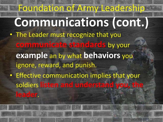 Module Military Leadership | PPTX