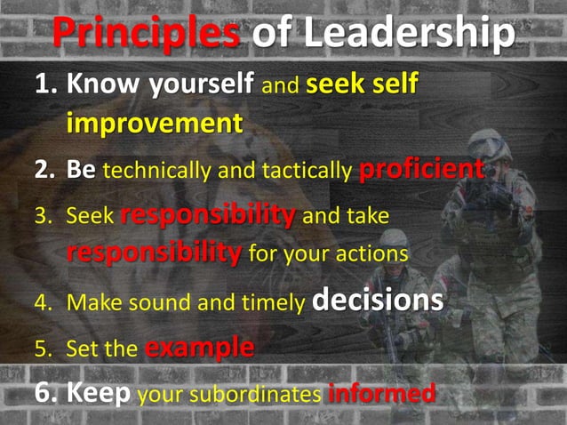 Module Military Leadership | PPTX