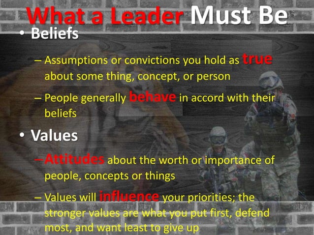 Module Military Leadership | PPTX