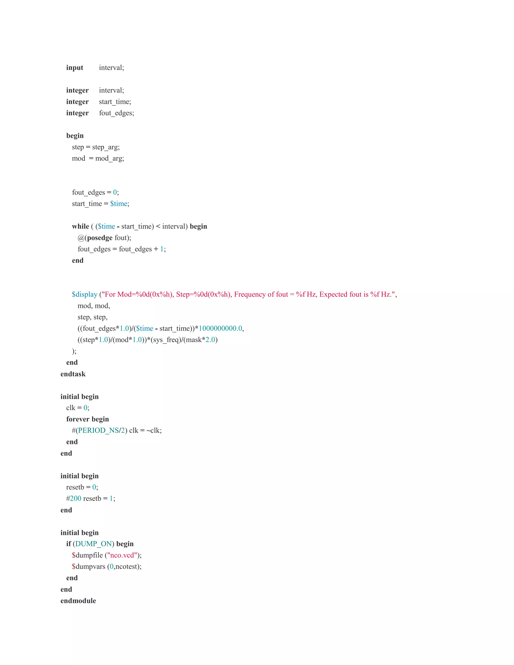 Module nco rtl | DOCX