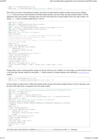 Module net cdf4 | PDF | Programming Languages | Computing