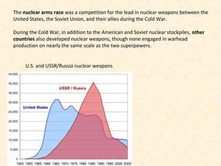Module Nine - Space Race - Arms Race | PPT | Arms & Ammunition ...