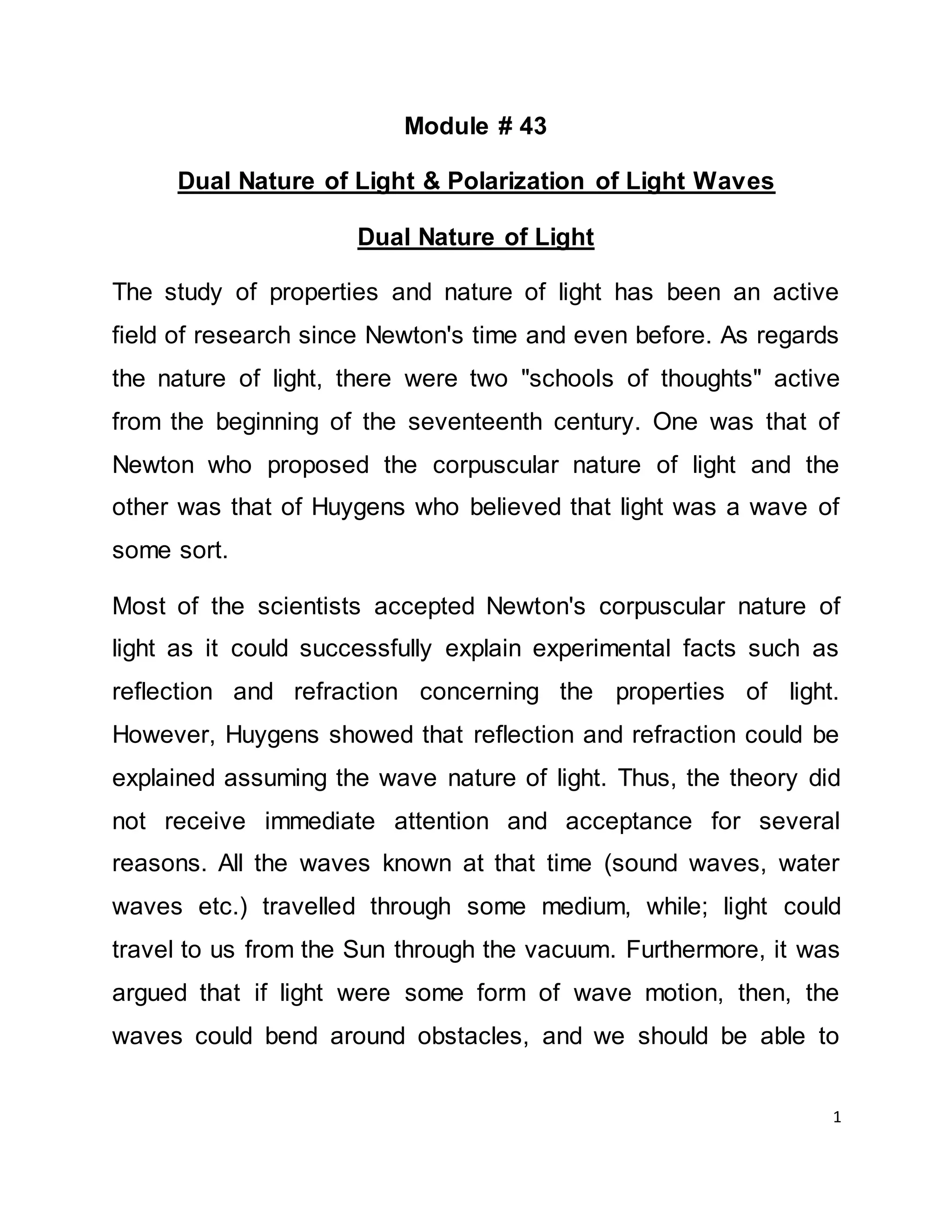 Module No. 43 | PDF