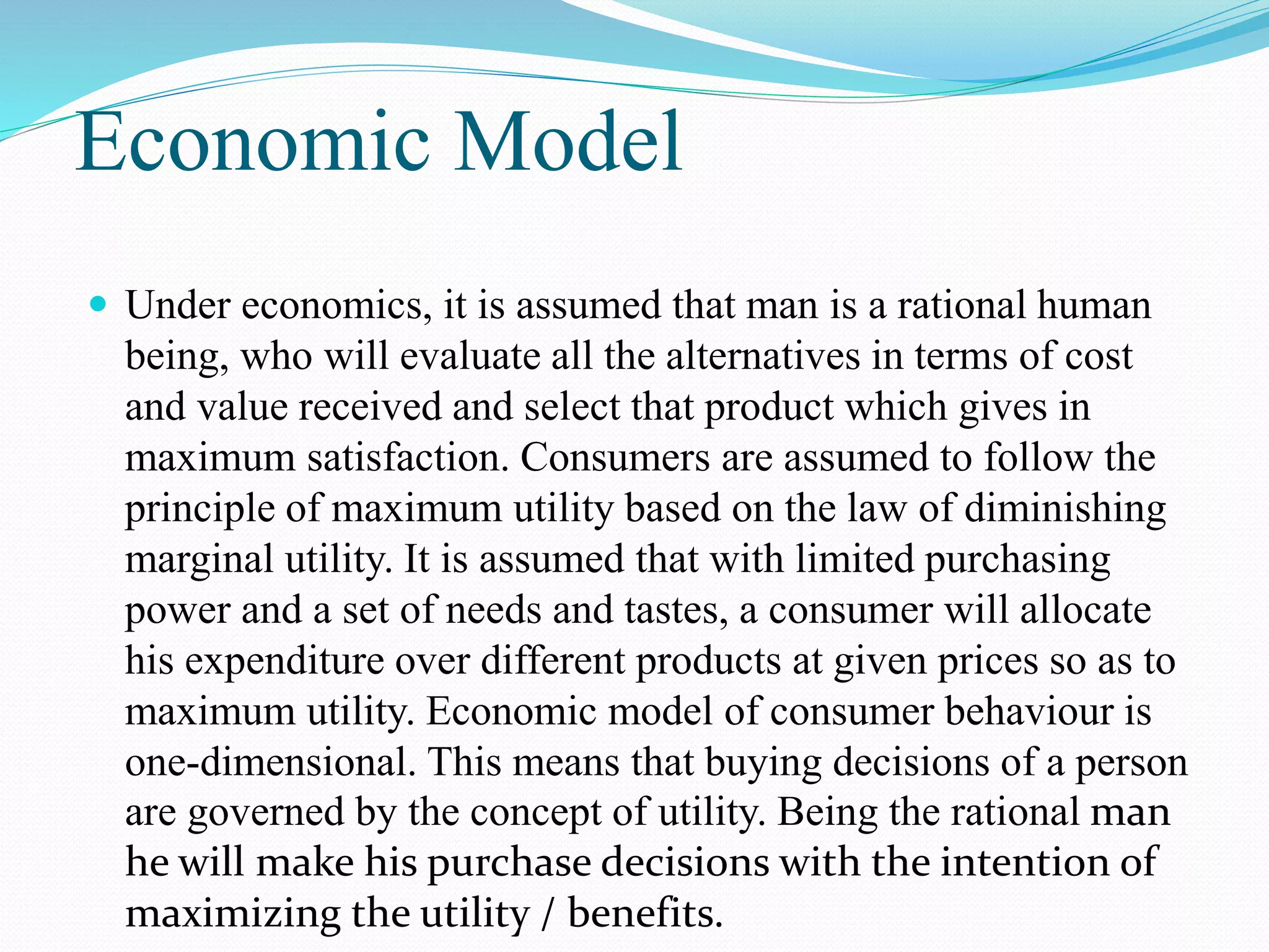 Module of consumer behaviour | PPTX