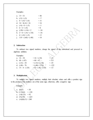 Module of integer exponents | PDF