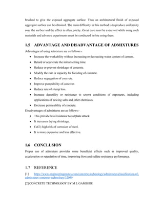 Module on admixture , polymer and exposy resins | PDF
