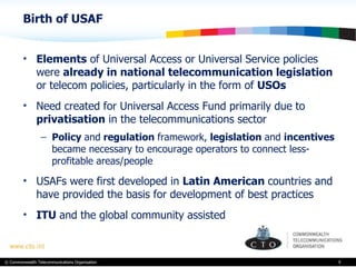 Management of USAFs: Historical Context of the Development of USAFs ...