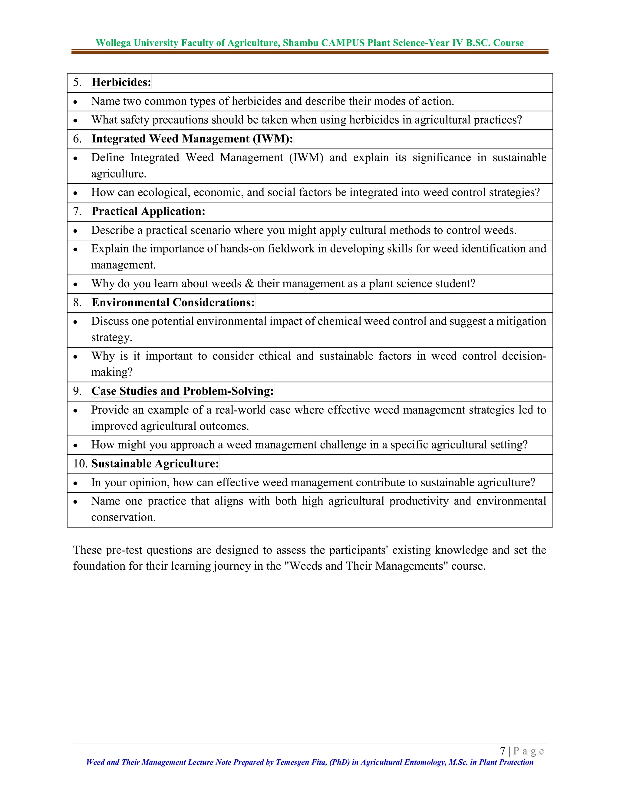 Module on Weeds and Their Management _Pl. Sc.461, 4th Year - Final@.pdf
