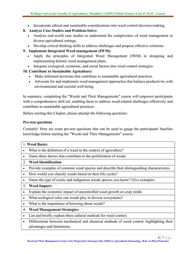 Module on Weeds and Their Management _Pl. Sc.461, 4th Year - Final@.pdf