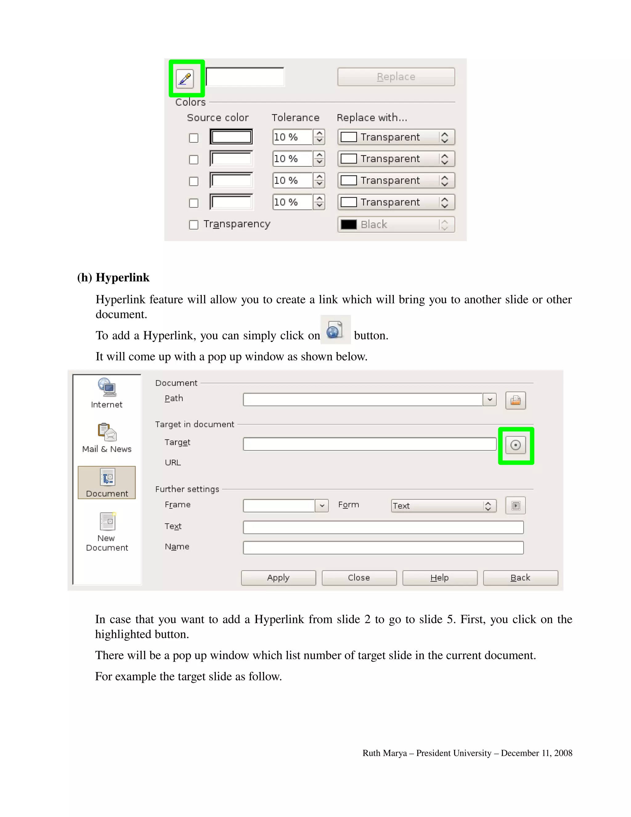 OpenOffice.Org Impress Tutorial | PDF