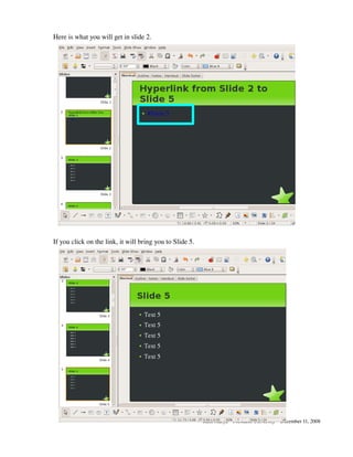 OpenOffice.Org Impress Tutorial | PDF