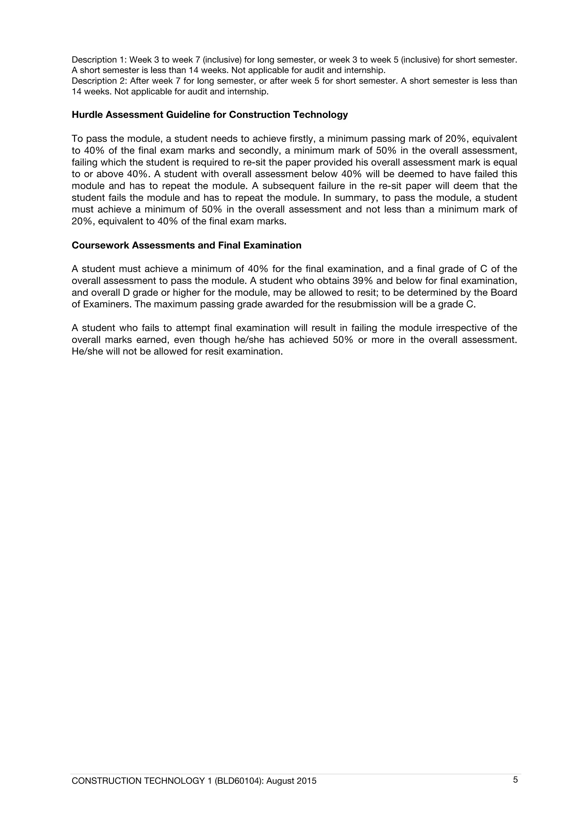 Module outline CT1 | PDF