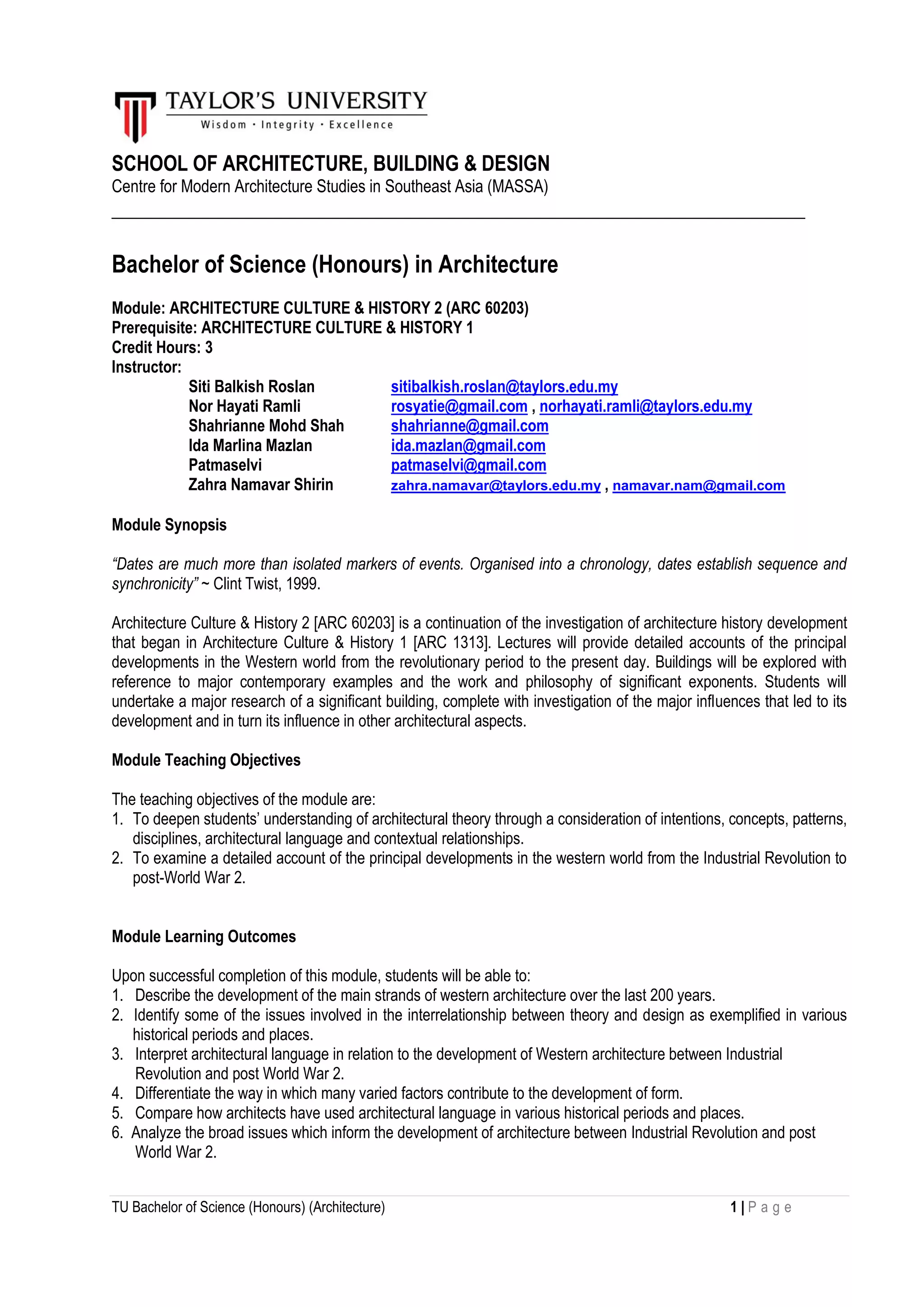 Module outline arch and cult 2 arc 60203 (3) | PDF