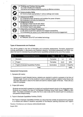 Module outline august 2016 | PDF