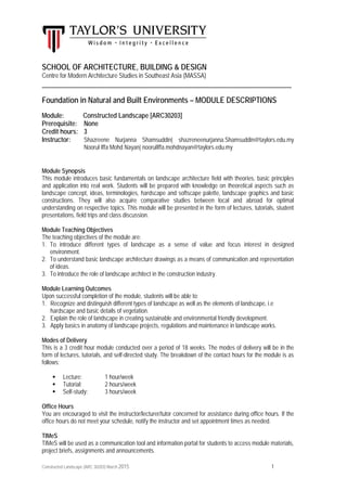 Module outline cl mac 2015-2 | PDF