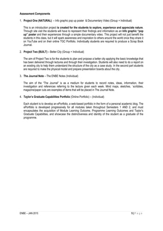 ENBE Module brief | PDF