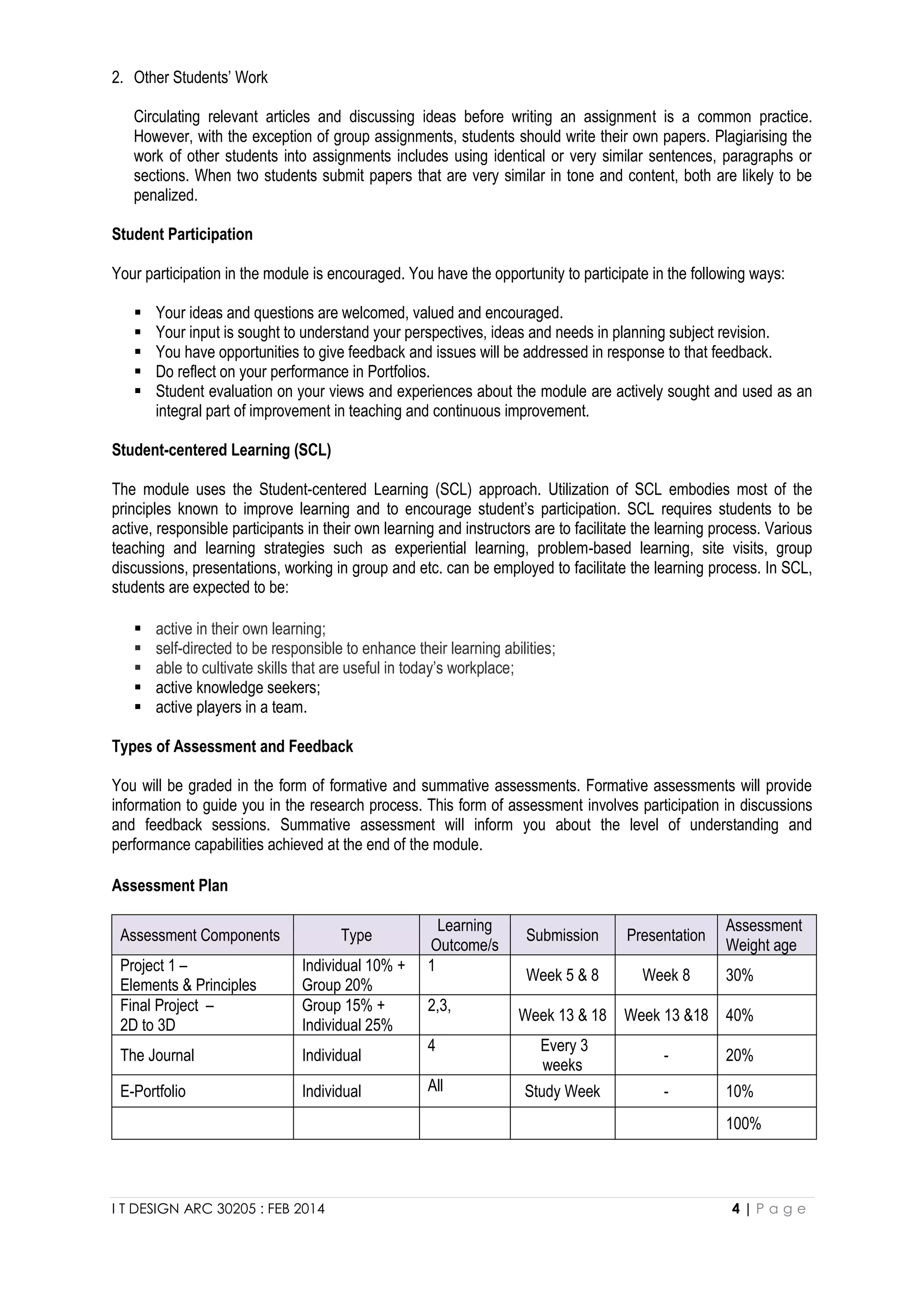 Module outline itdesign 2014 feb rev a | PDF | Free Download