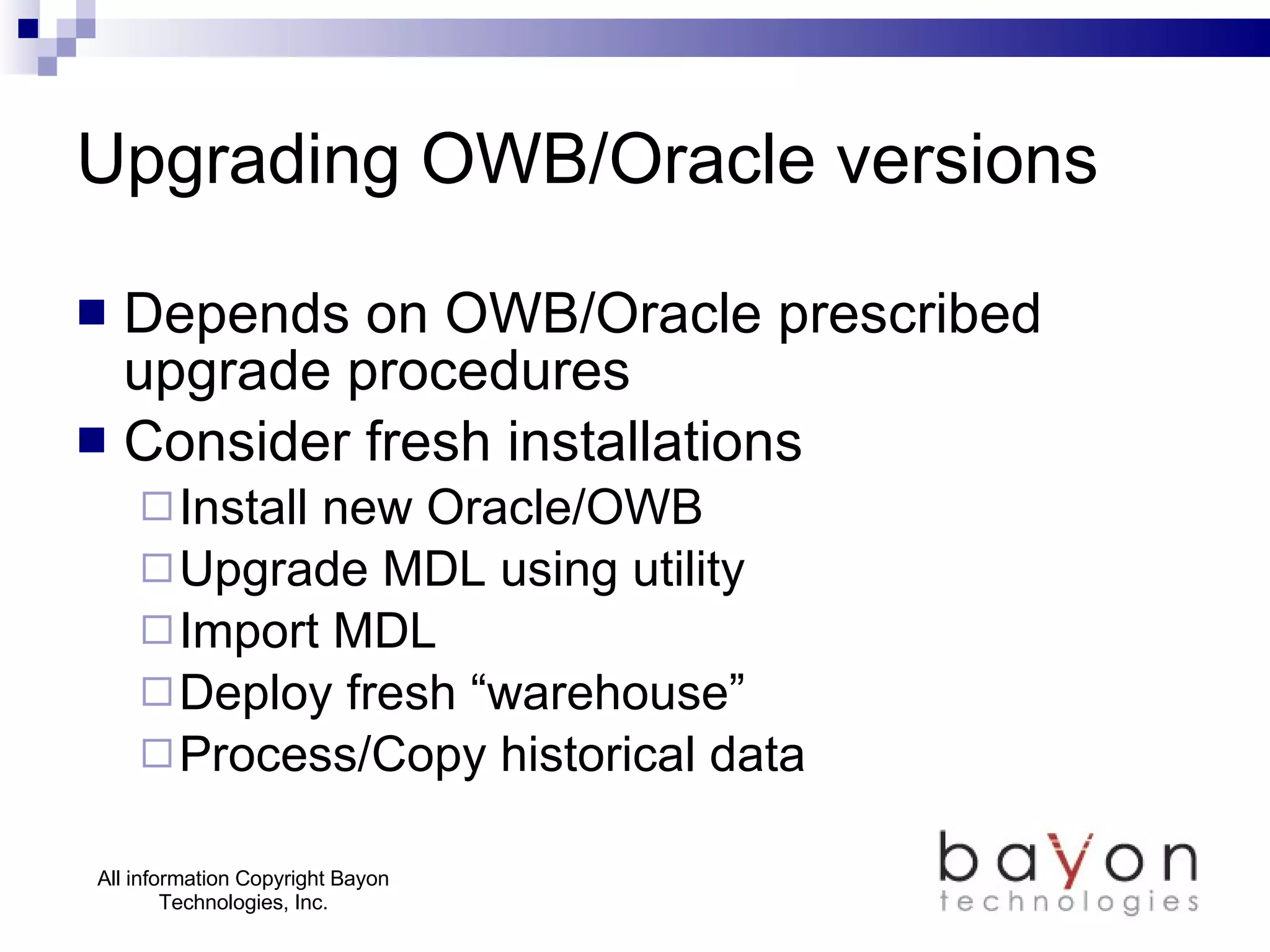 Module Owb Lifecycle | PPT | Computing | Technology & Computing
