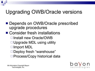 Module Owb Lifecycle | PPT | Computing | Technology & Computing
