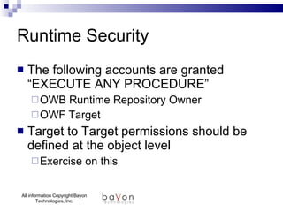 Module Owb Security | PPT