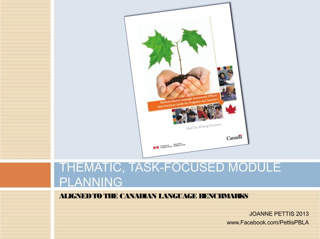 Module Planning in Adult ESL | PPT