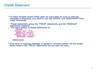 Module pool programming | PPT