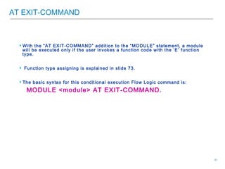 Module pool programming | PPT