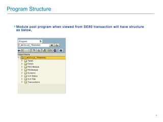 Module pool programming | PPT